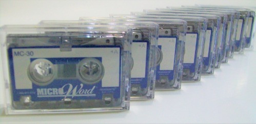 Box of Ten (Ten Units) Microword 30-Minutes Dictating Microcassettes ...