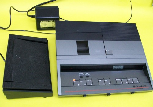 Dictaphone 2710 Standard Full Size Cassette Transcriber Machine ...