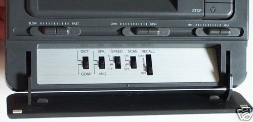 LANIER VW 210 Microcassette Dictation Recorder Machine with Microphone ...