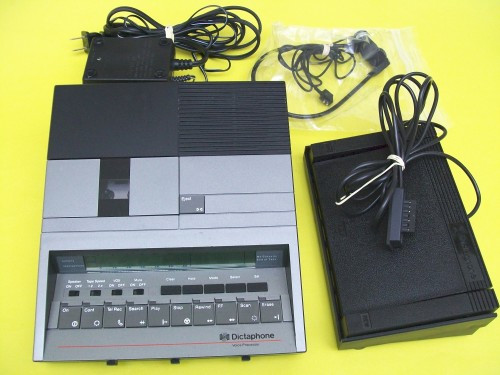 Dictaphone 3720 Microcassette Transcription Transcriber Machine ...