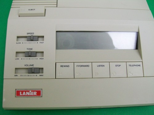 Lanier P139 Standard Cassette Transcription Transcriber Machine ...