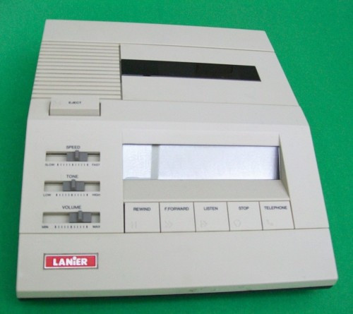 Lanier P139 Standard Cassette Transcription Transcriber Machine ...