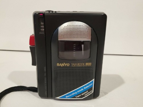 Sanyo TRC-960C Voice Activated Full Size Standard Cassette Recorder ...