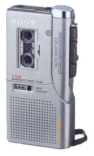 Sony M-530V Microcassette Handheld Voice Recorder - VOXEAGLE EQUIPMENT
