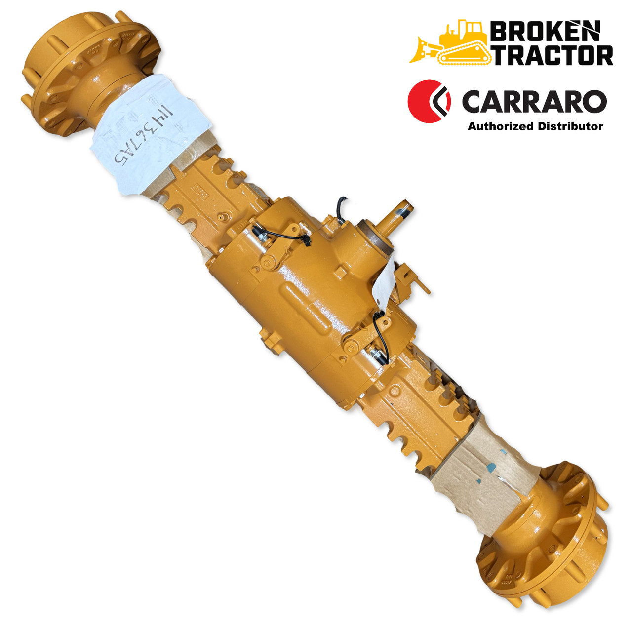 New Carraro OEM Complete Rear End for Case Backhoes | Broken