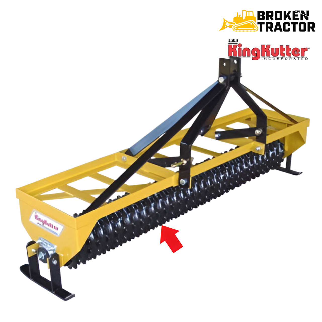 King Kutter Cultipacker Wheel 9 1/2 x 2 1/4 -- 171021 | Brok