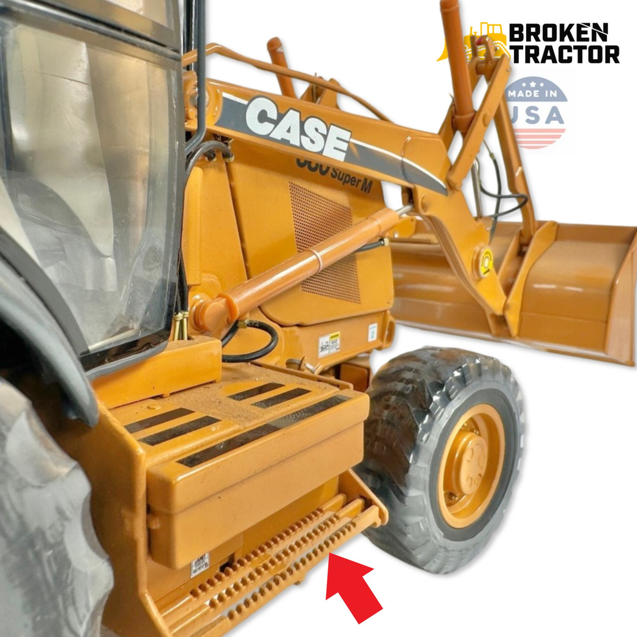 Case Backhoe Replacement Hydraulic Reservoir Tank / Battery