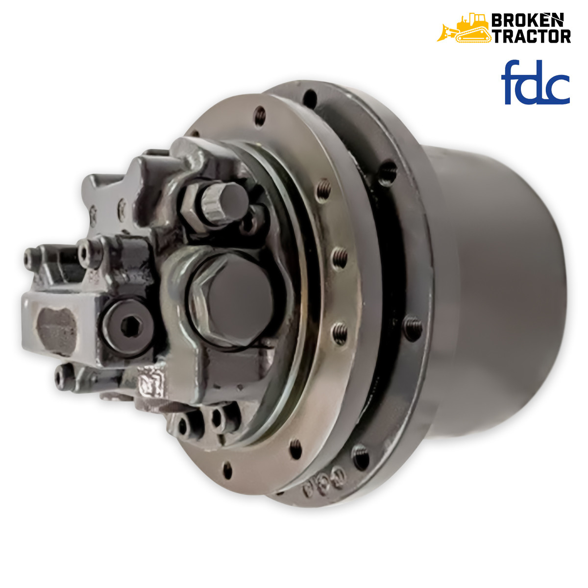 FDC RC308-61600 Final Drive with Motor for Kubota KX71-2 | Broken Tractor