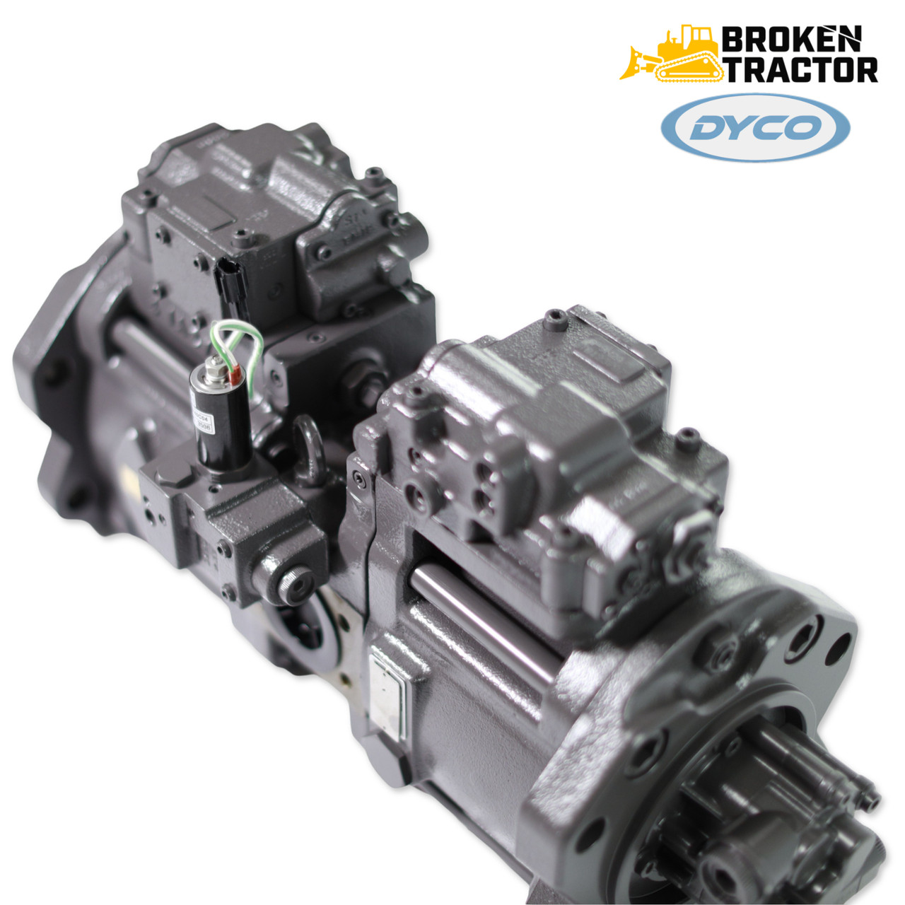 Volvo Excavator EC240 LC Hydraulic Pump | Broken Tractor