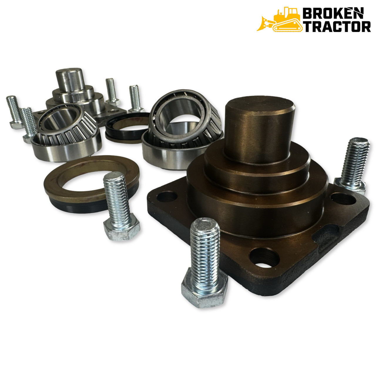 John Deere Front Axle King Pin Kit for 4WD Backhoes & Loader