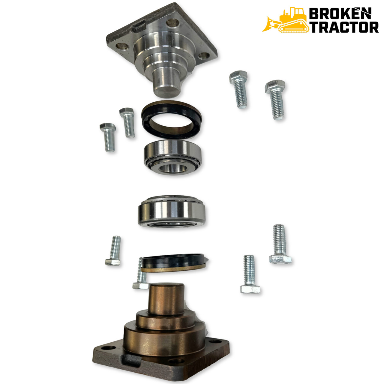 John Deere Front Axle King Pin Kit for 4WD Backhoes & Loader