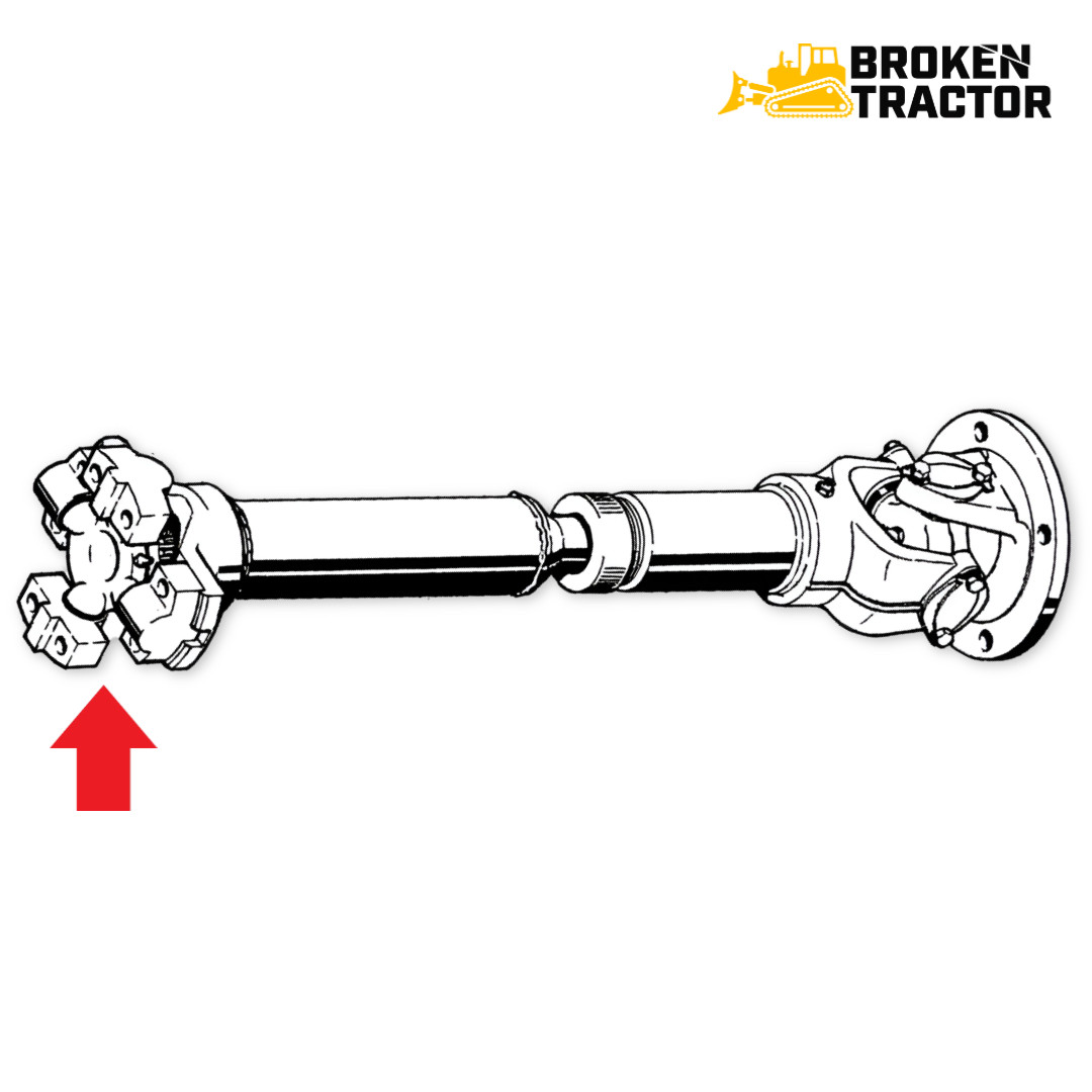 Case Loader Driveshaft U Joint / Spider | Broken Tractor