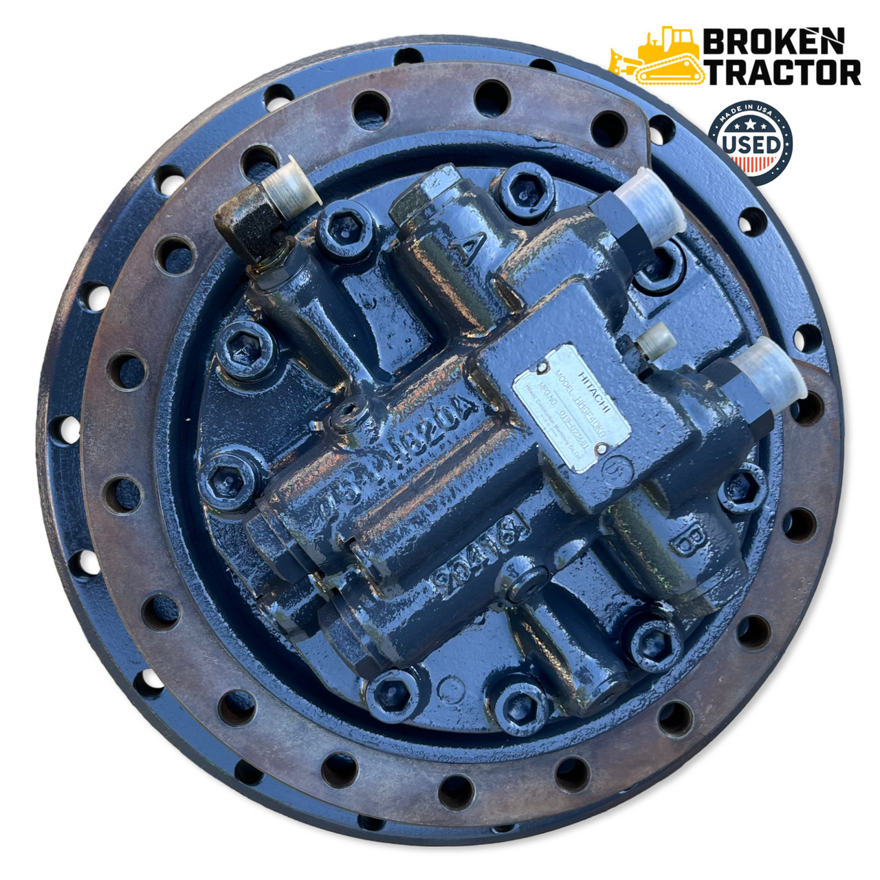 Used OEM Final Drive with Track Drive Motor for John Deere