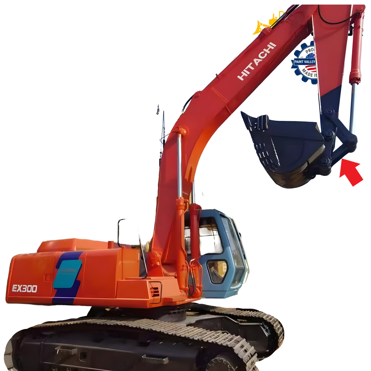 Bucket H-Link for Hitachi EX300 Excavators | Broken Tractor