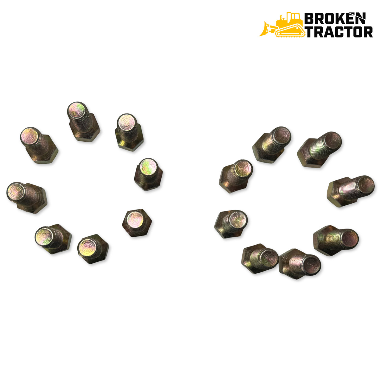 Front Wheel Lug Bolt Set for Case Backhoes (16 Bolts) | A382