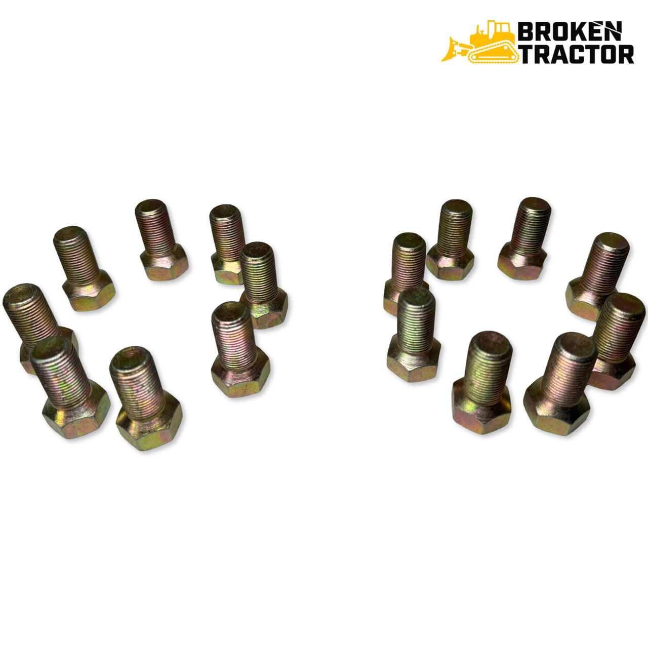 Front Wheel Lug Bolt Set for Case Backhoes (16 Bolts) | A382
