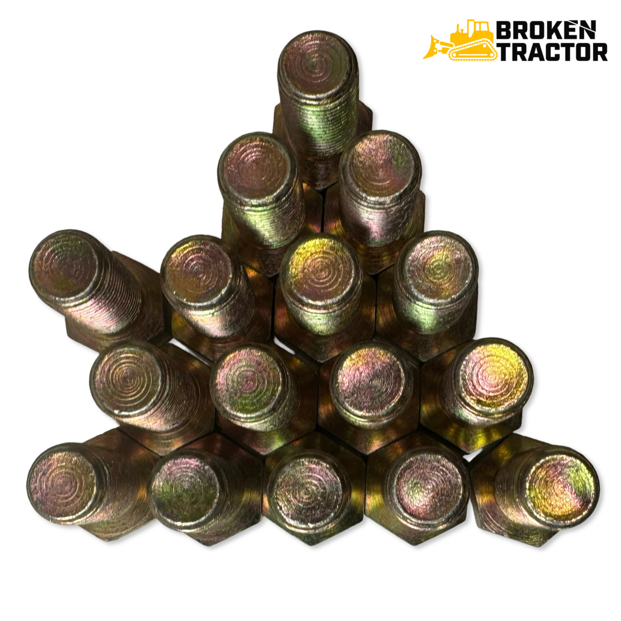 Front Wheel Lug Bolt Set for Case Backhoes (16 Bolts) | Brok