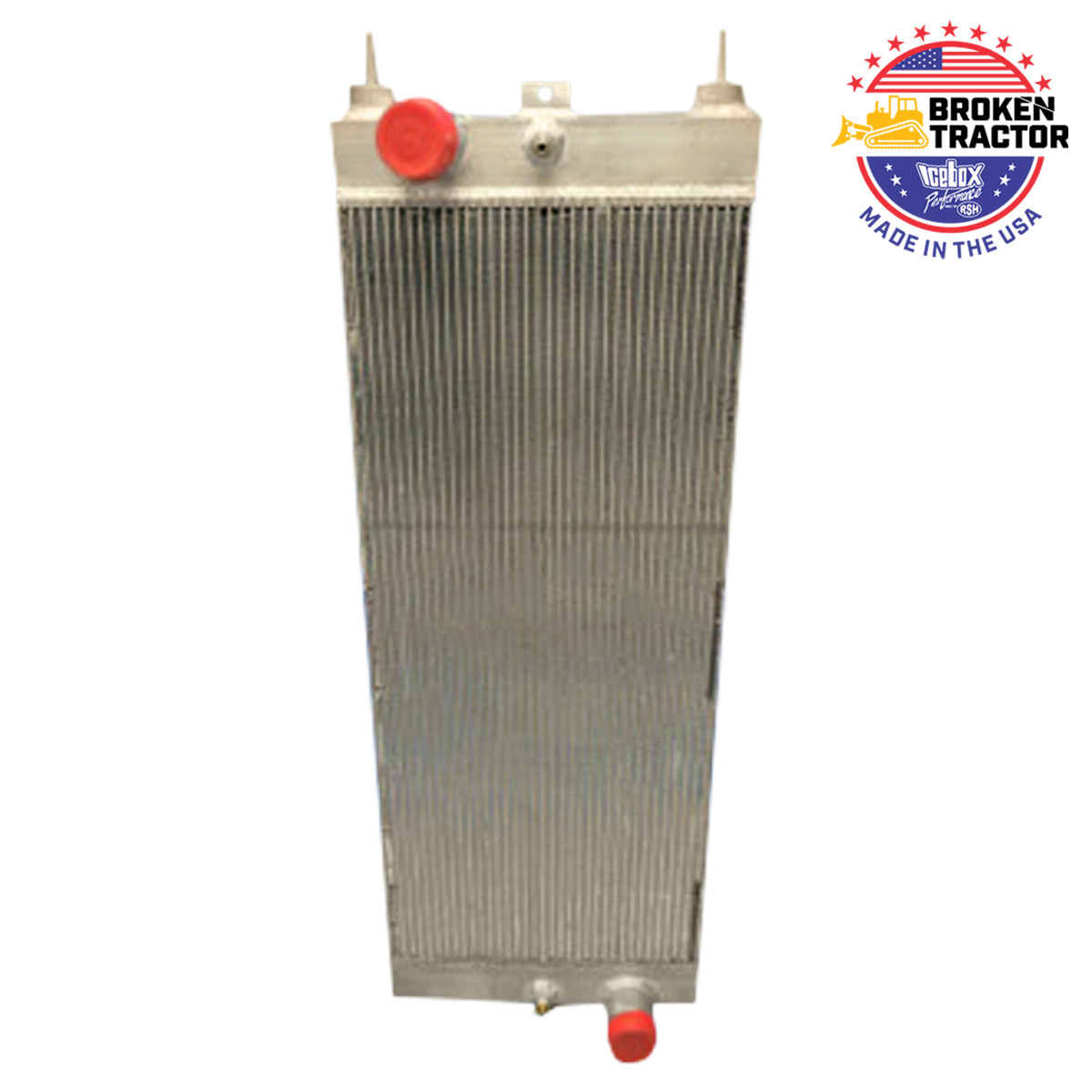 John Deere Radiator for 210G, 210GLC Excavators | Broken Tra
