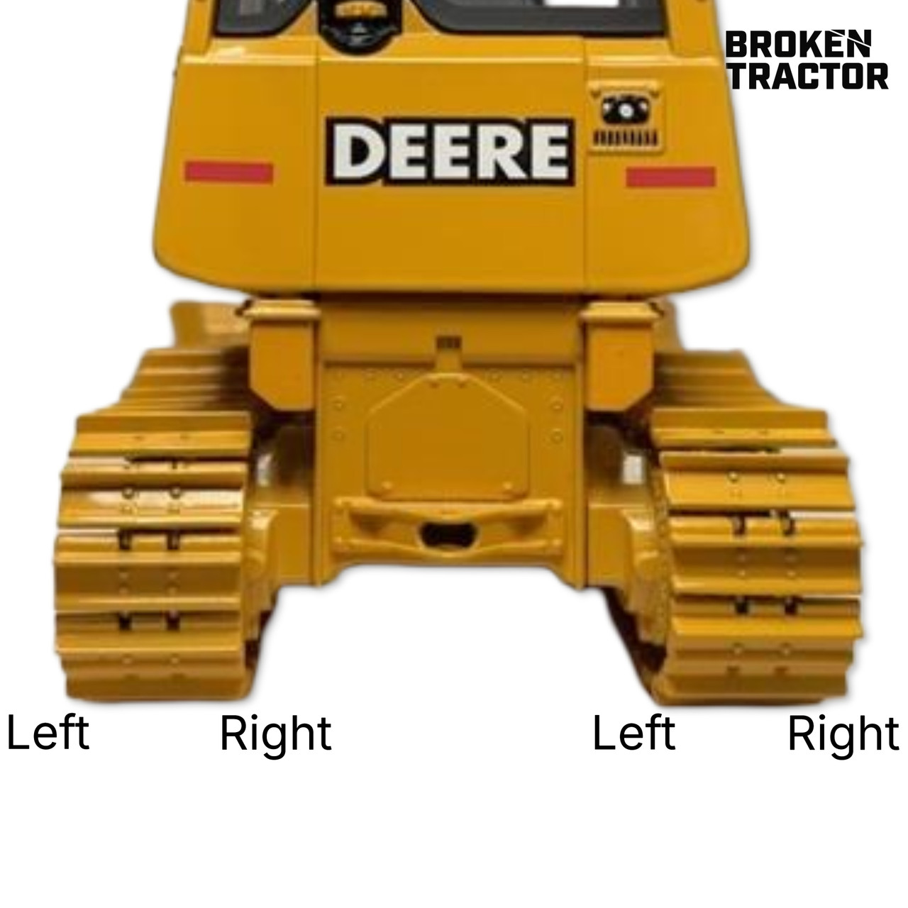 John Deere Dozer Track Rock Guard, Front Right Hand | Broken