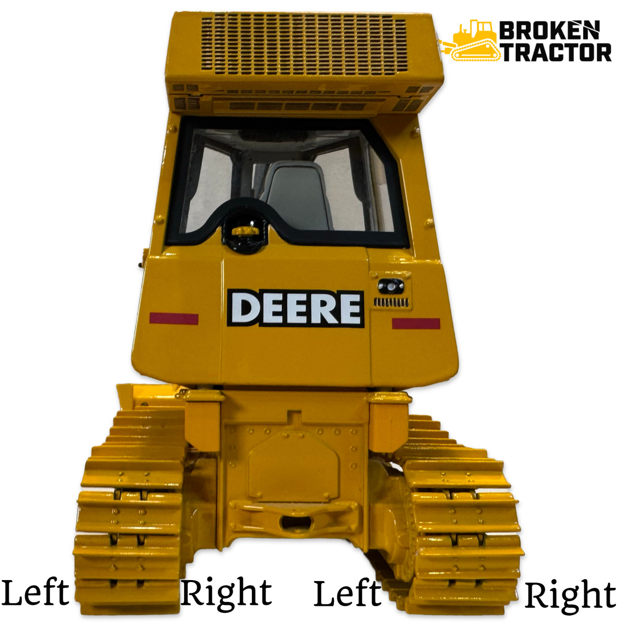 John Deere 650H Dozer Track Rock Guard, Front Right (Early)