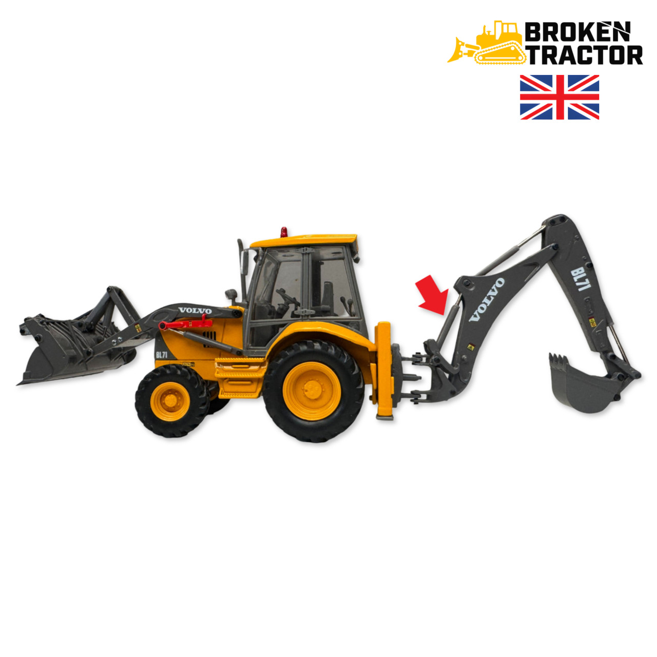 Hydraulic Boom Cylinder Seal Kit for Volvo BL61, BL70, BL71