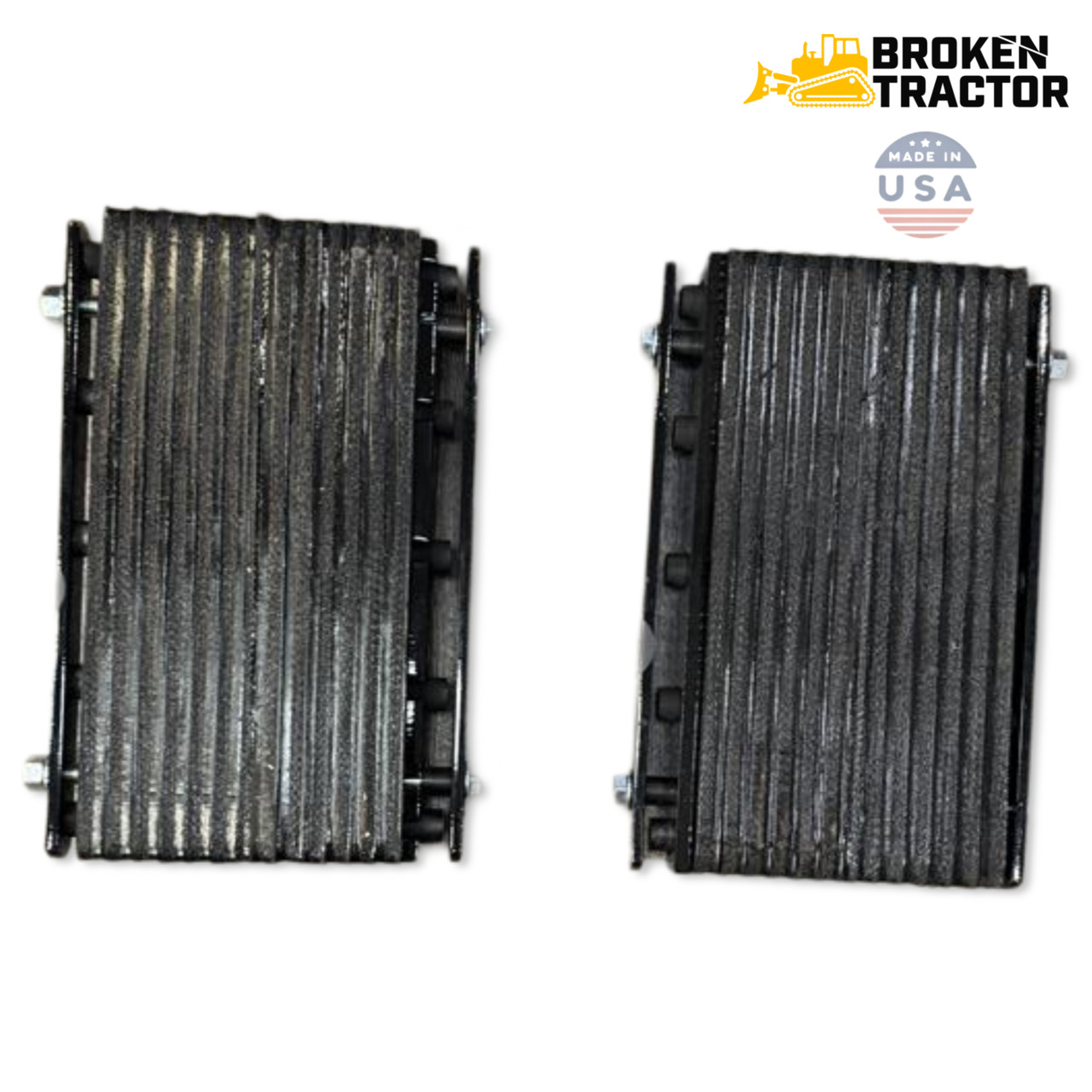 Double Duty Stabilizer Pad Kit for Caterpillar Backhoe | Bro