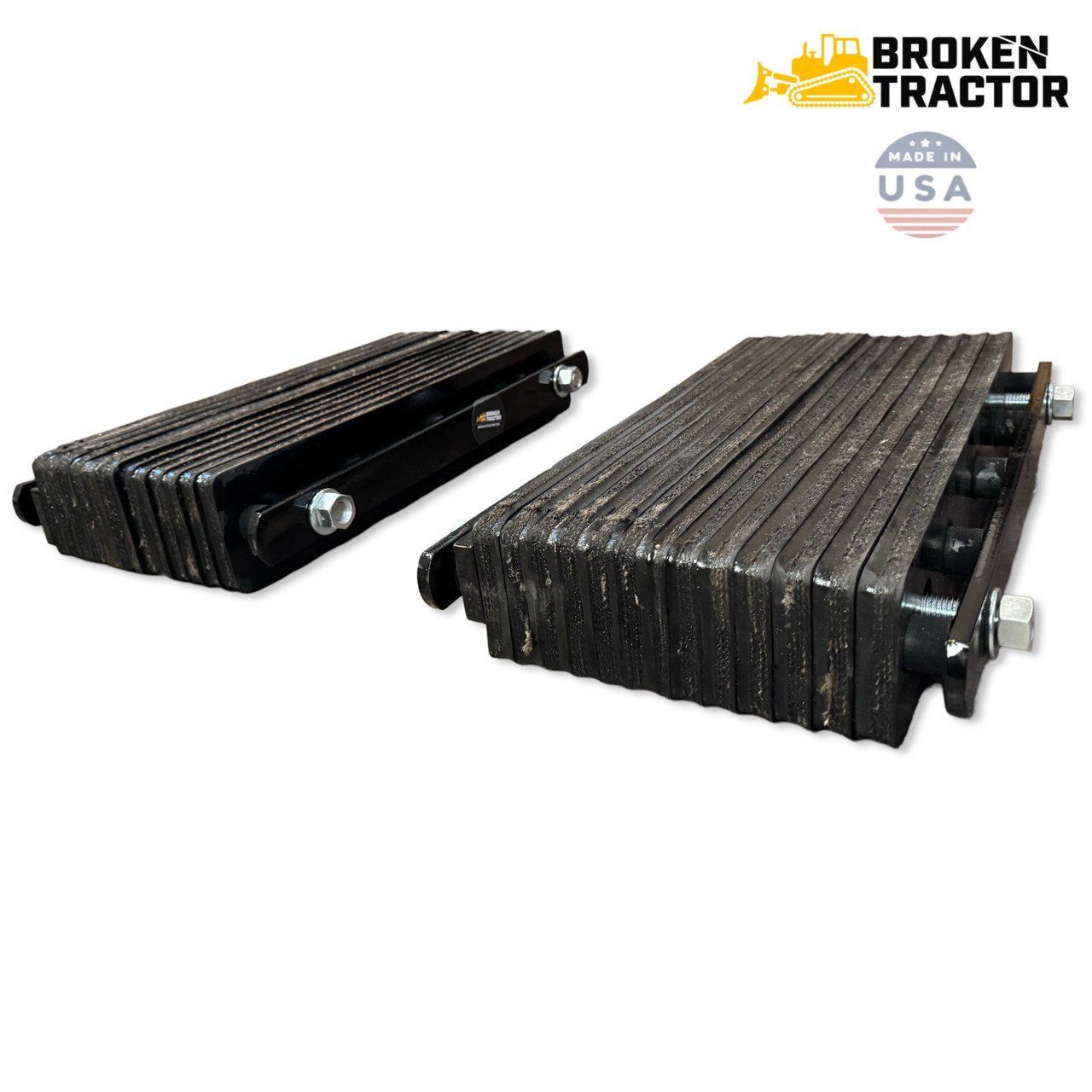Double Duty Stabilizer Pad Kit for Caterpillar Backhoe | Bro