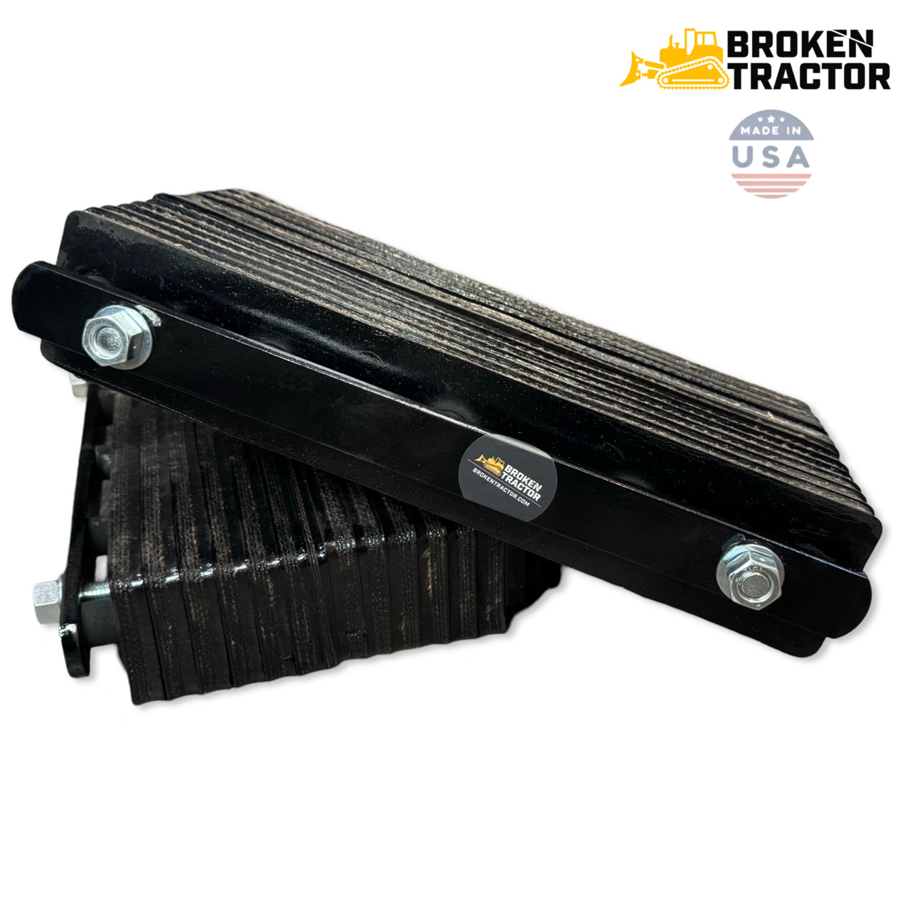 Double Duty Stabilizer Pad Kit for Caterpillar Backhoe | Bro