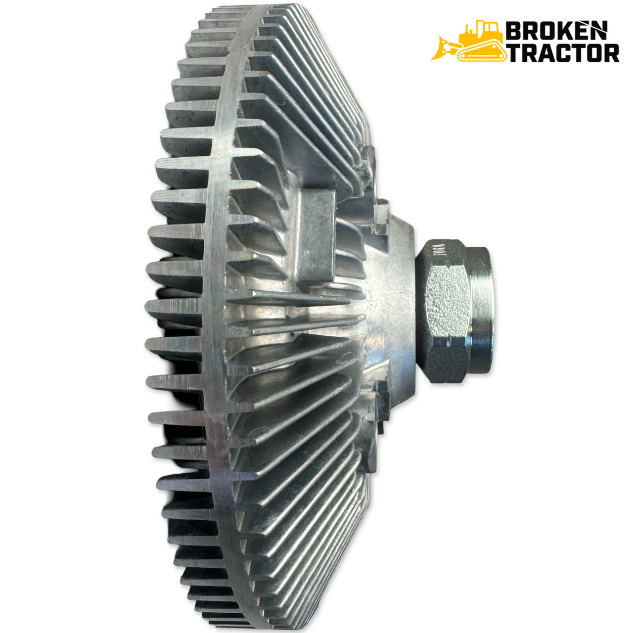 Viscous Cooling Fan Hub for Case and New Holland Backhoes