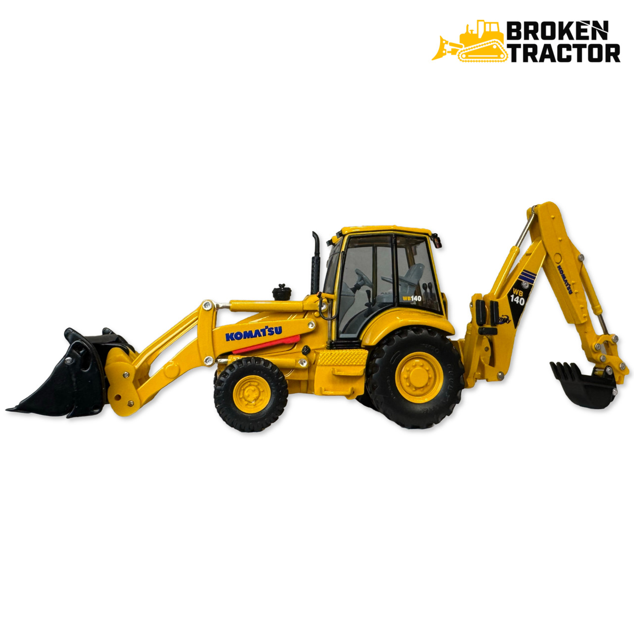 Komatsu WB140 Backhoe Loader - Specs & Serial Number Guide