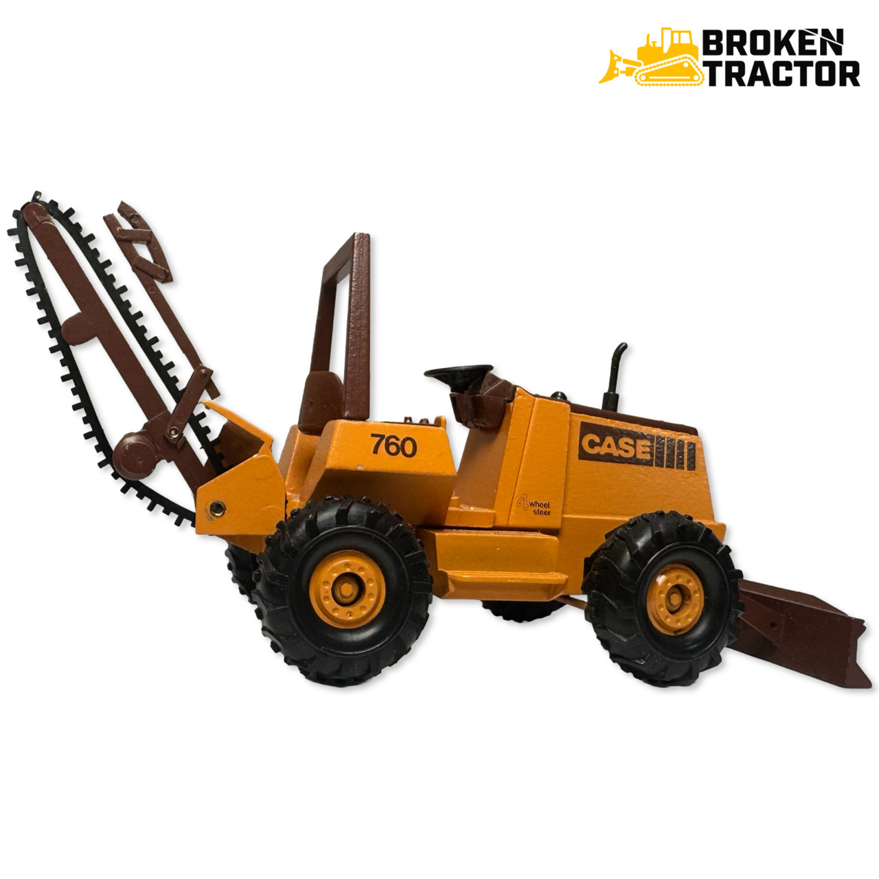 Case 760 Trencher | Broken Tractor