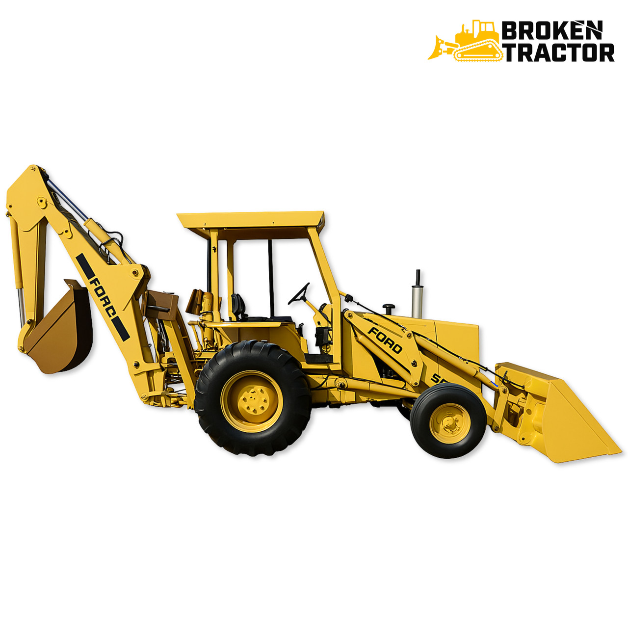 Ford 555 Backhoe Specs, Parts, and Serial Numbers (1978-1995