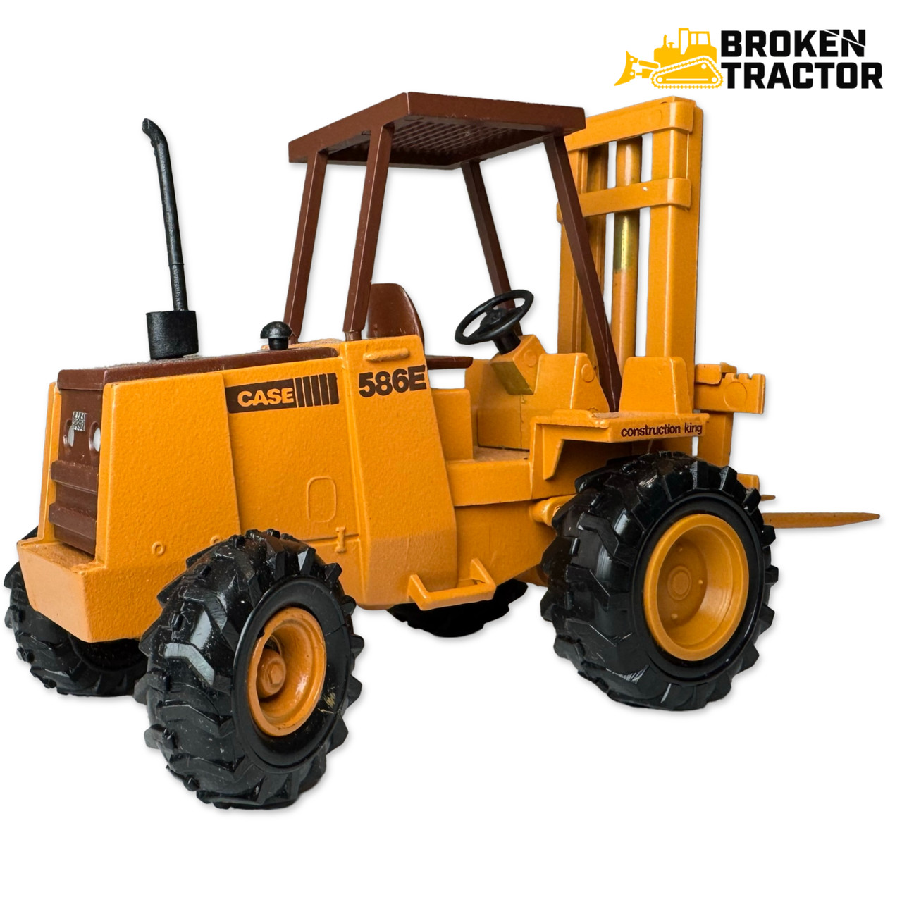 Case 586E Rough Terrain Forklift | Broken Tractor