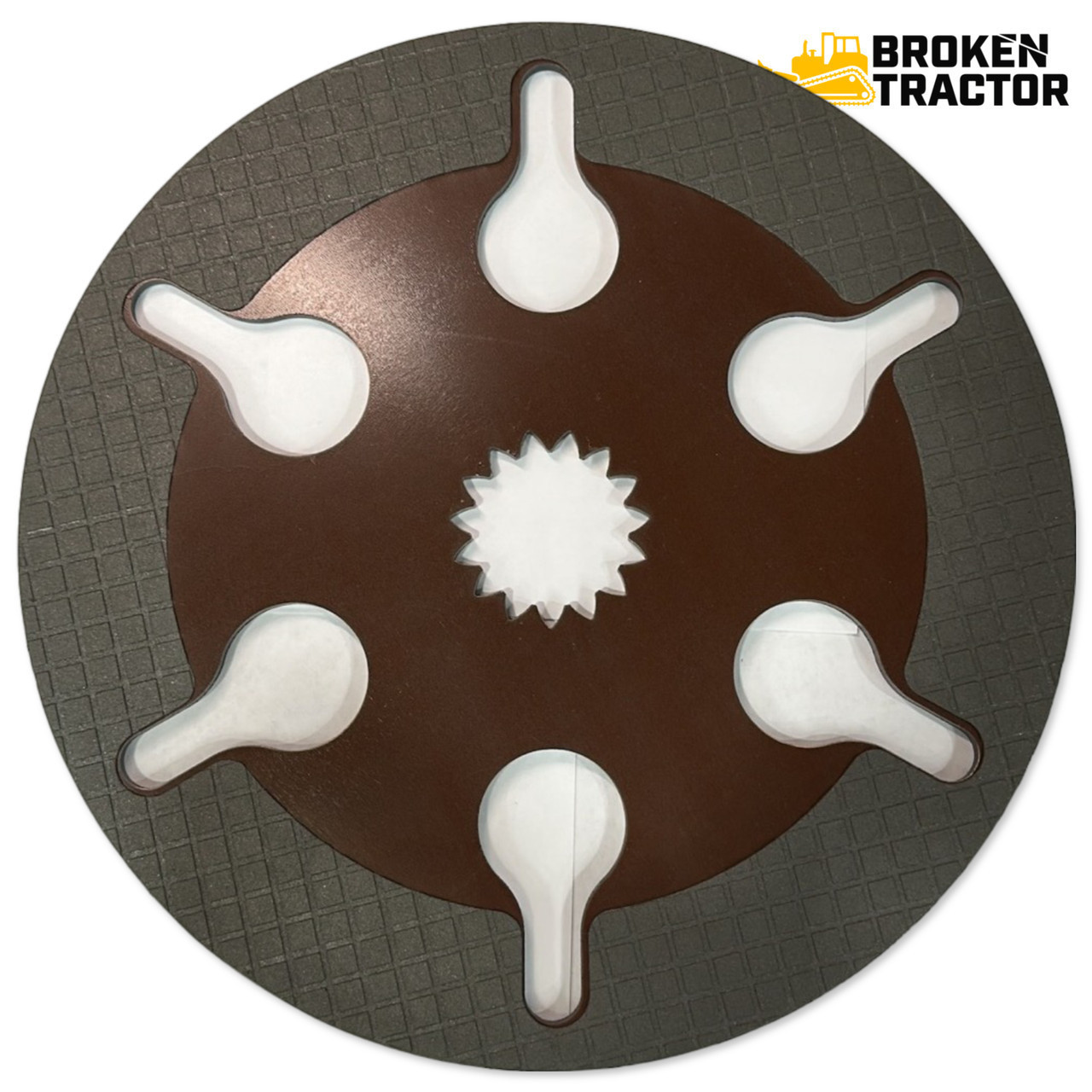 Brake Friction Disc for Volvo Backhoes | Broken Tractor