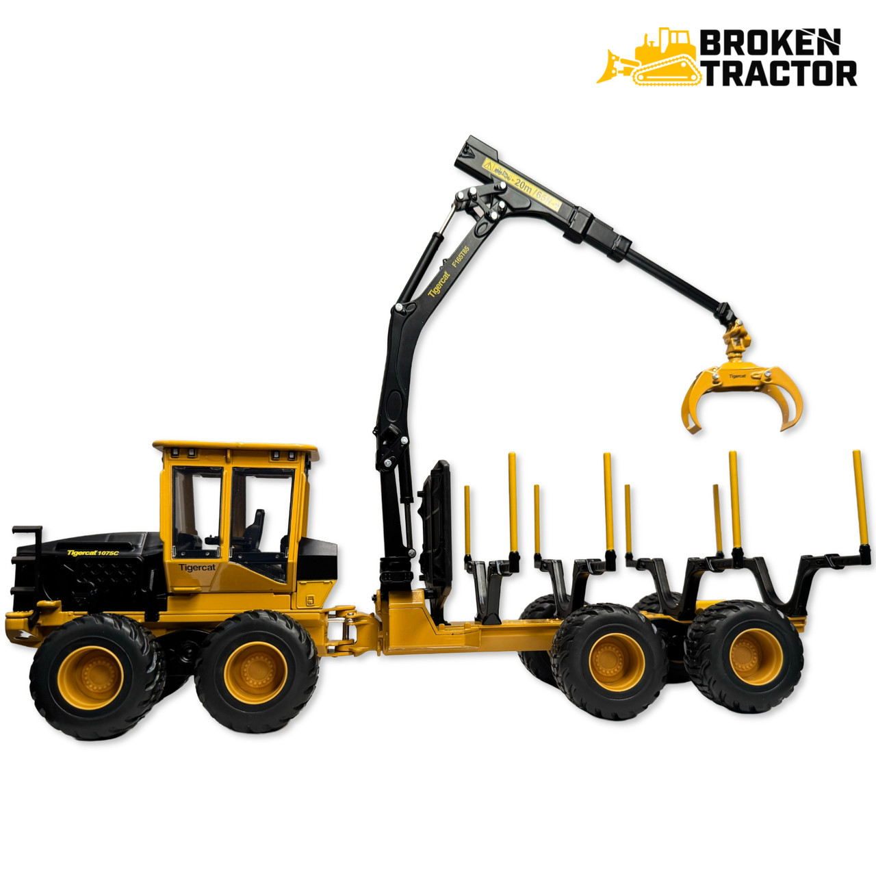 Tigercat 1075C Log Forwarder | Specs, Parts & Serial Number