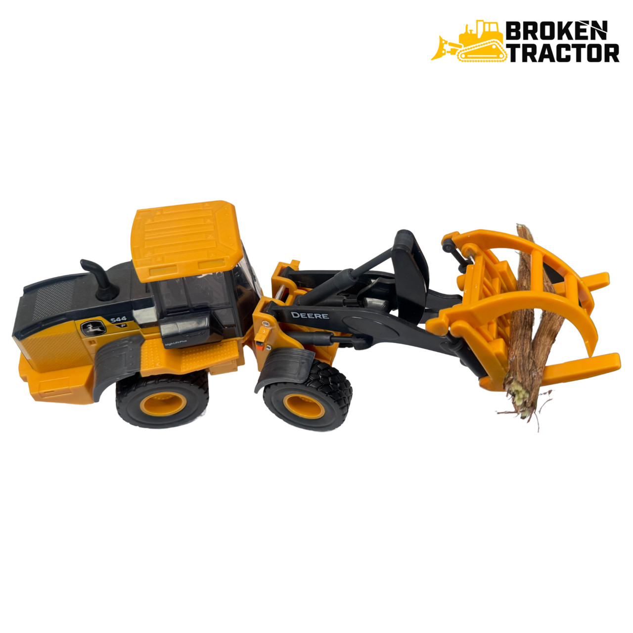 John Deere 544 P-Tier High-Lift Wheel Loader | Broken Tracto