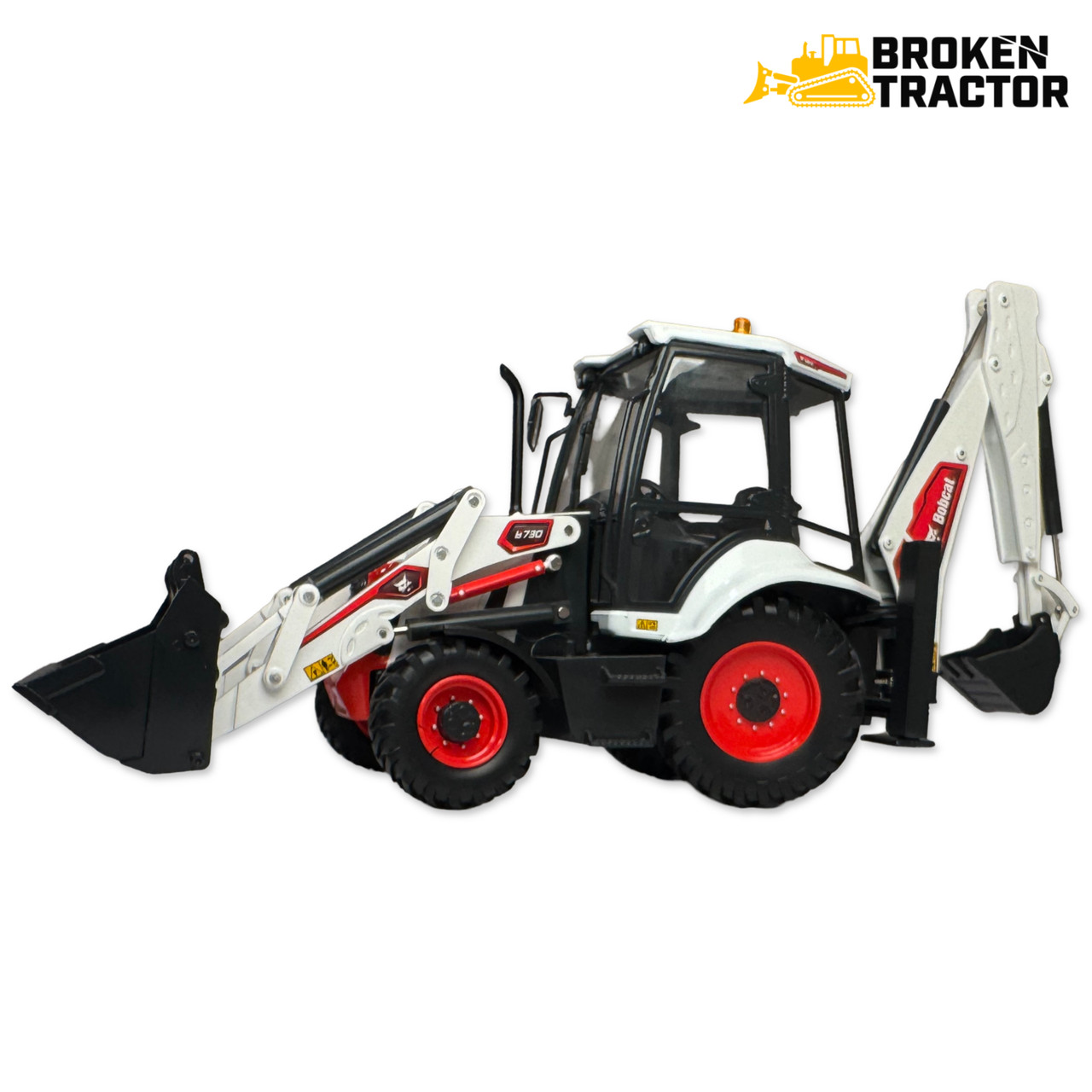 Bobcat B730 Backhoe - Parts & Specifications | Broken Tracto