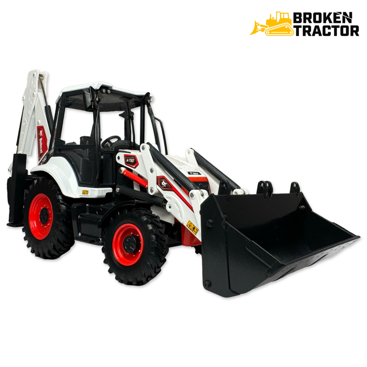 Bobcat B730 Backhoe - Parts & Specifications | Broken Tracto
