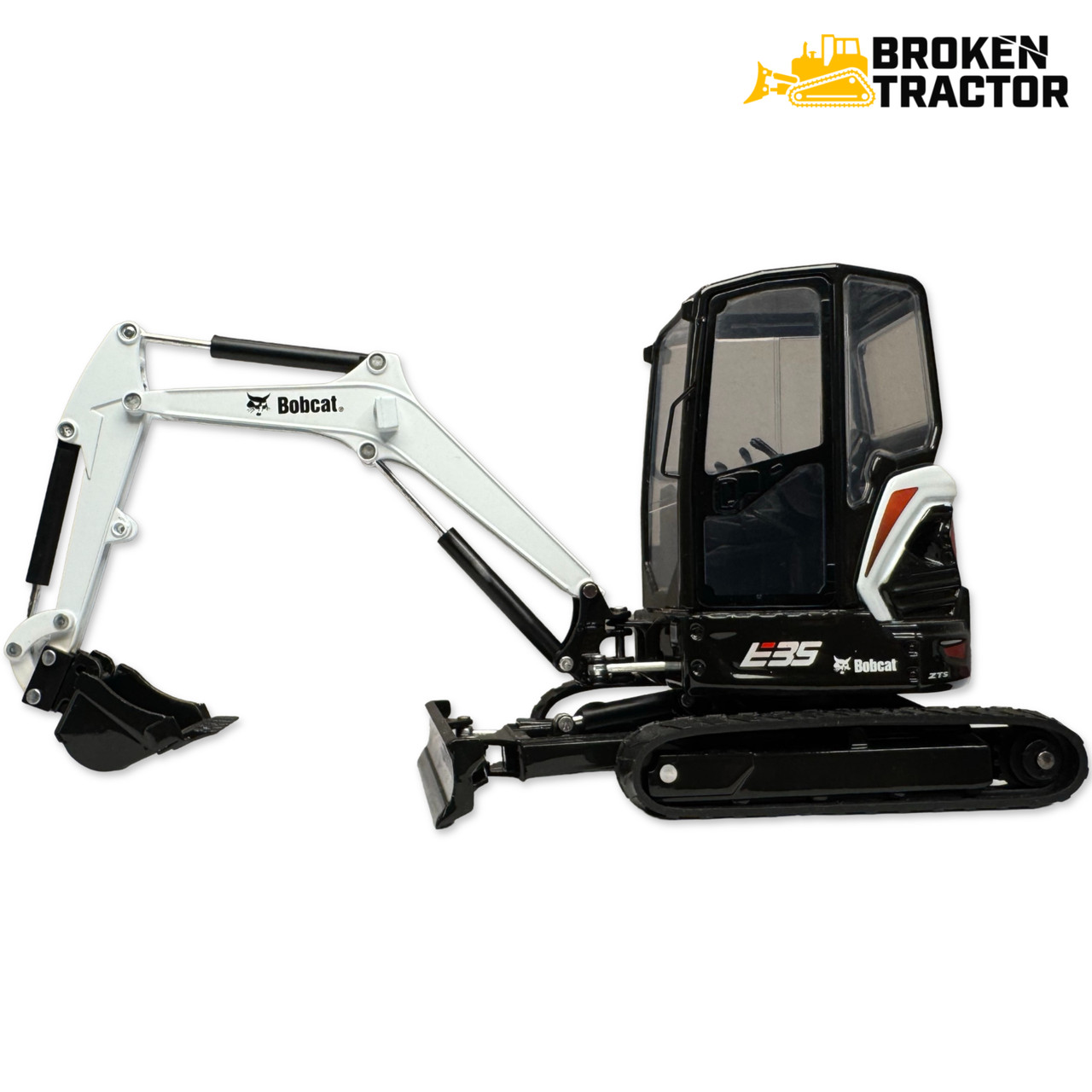 Bobcat E35 Mini Excavator | Broken Tractor