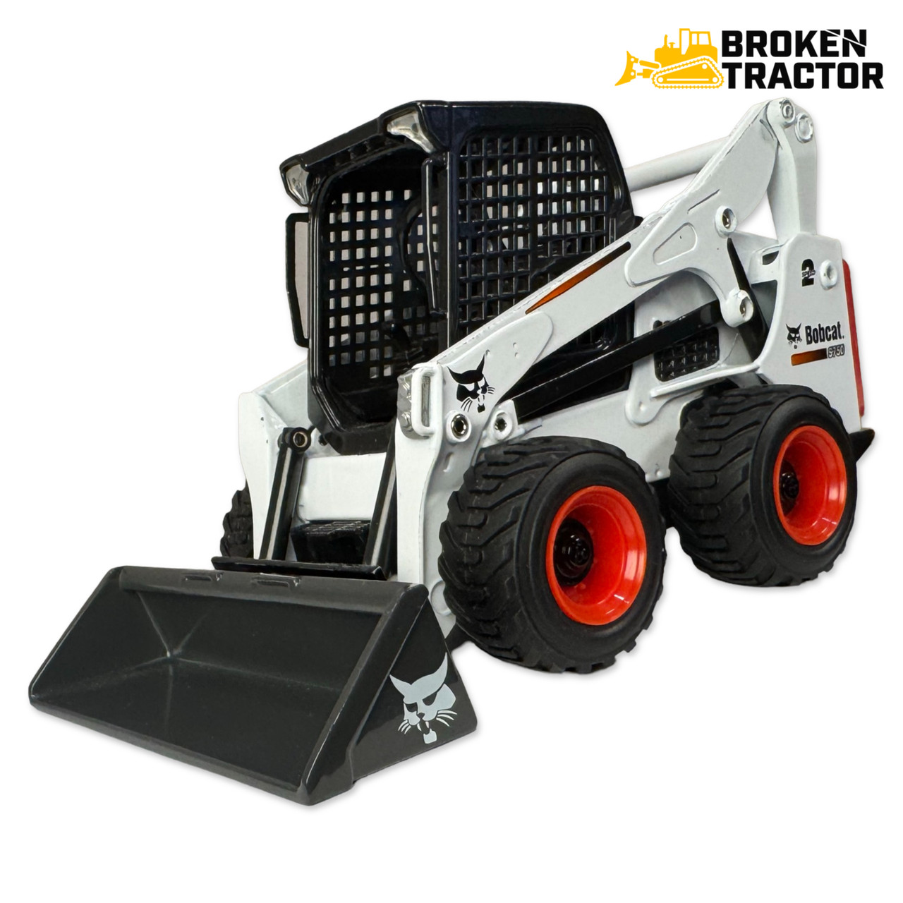 Bobcat S750 Skid-Steer Loader | Broken Tractor