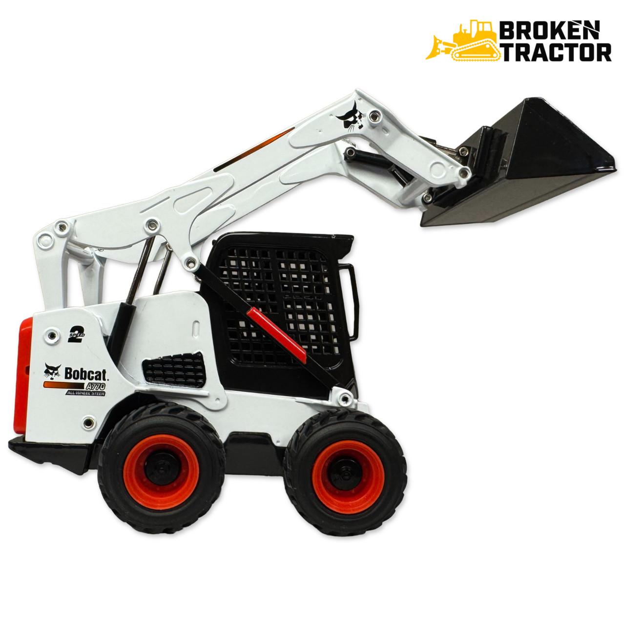 Bobcat A770 All-Wheel Steer Loader | Broken Tractor
