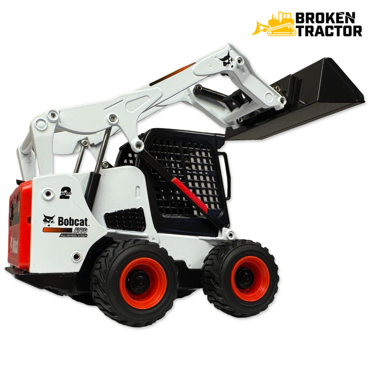 Bobcat A770 All-Wheel Steer Loader | Broken Tractor