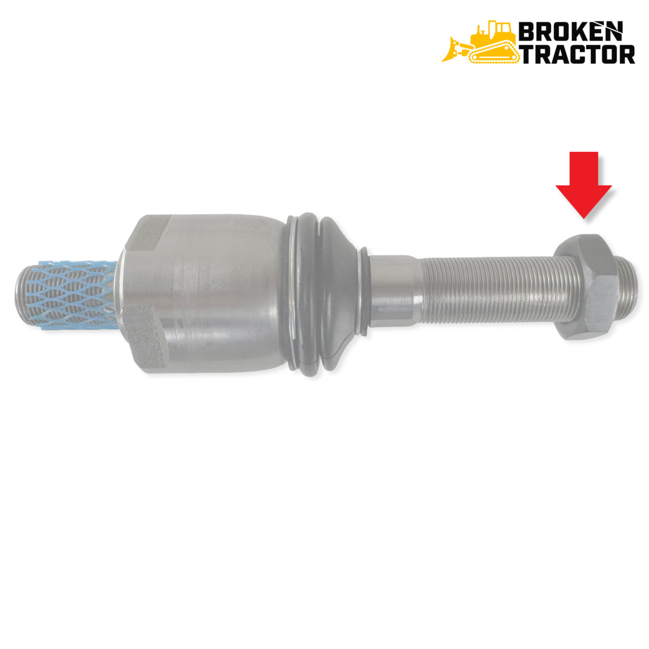 John Deere Backhoe Tie Rod Jam Nut | Broken Tractor
