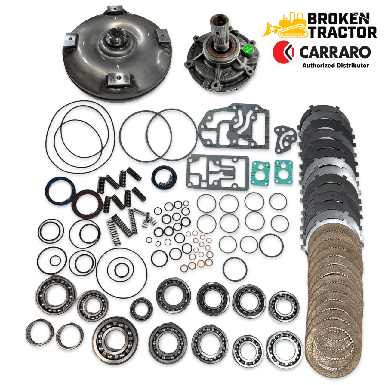 Case Backhoe Carraro Trans Rebuild Kit (4WD) | Broken Tracto