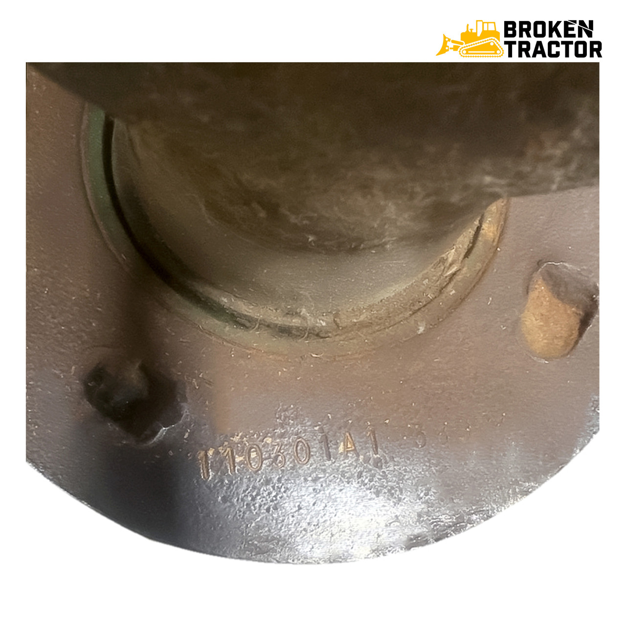 Used LH Stabilizer Cylinder 580SK | Broken Tractor