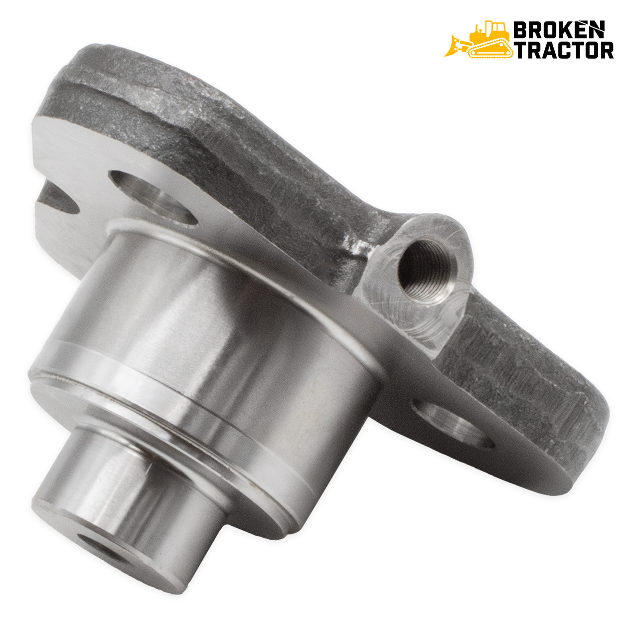 Case Backhoe Front Steering Axle Lower King Pin | Broken Tra