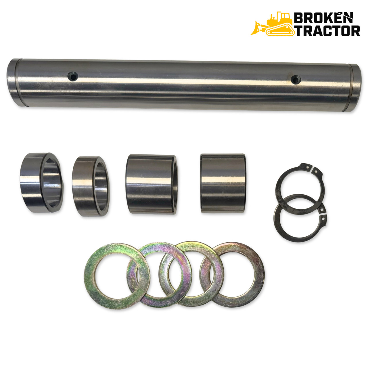 Case 580C Backhoe Pin Kit, Bucket to Dipper Stick - 12" Tren