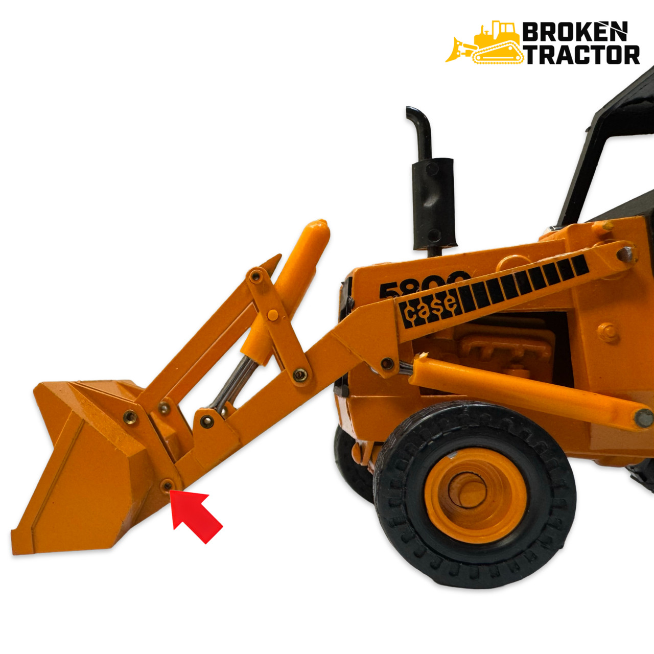 Case Loader Frame to Bucket Pin Kit | Broken Tractor | D1267