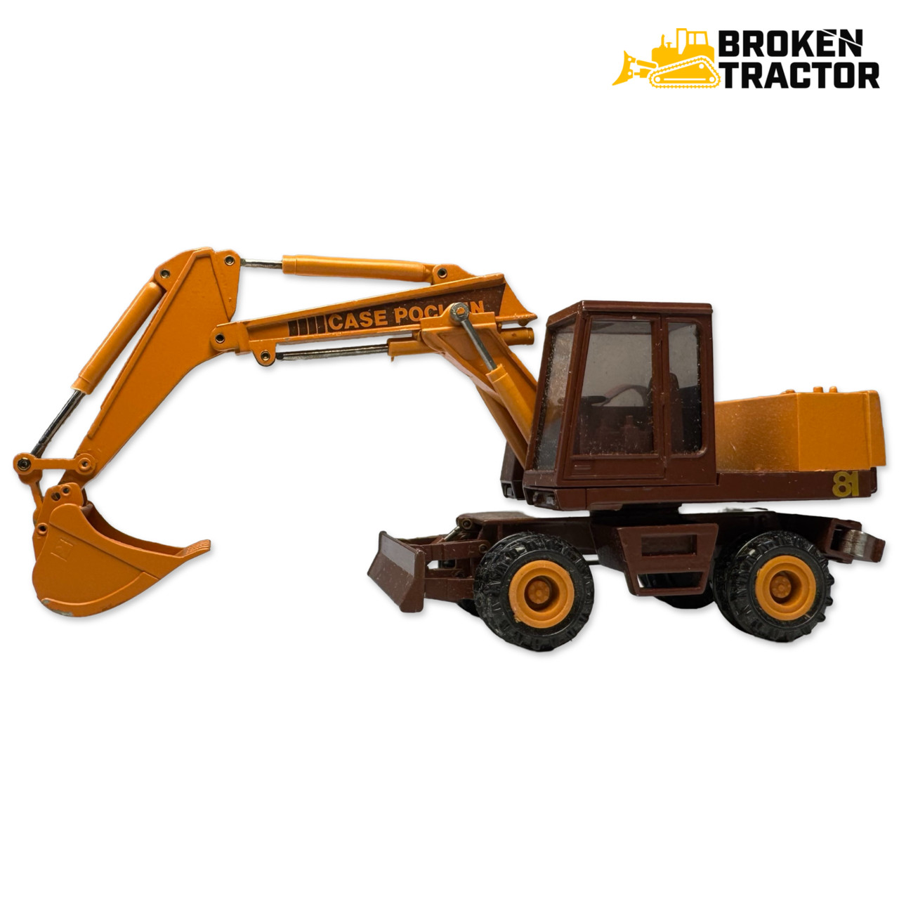 Case Poclain 81P Cruz-Air Wheeled Excavator | Specs & Parts