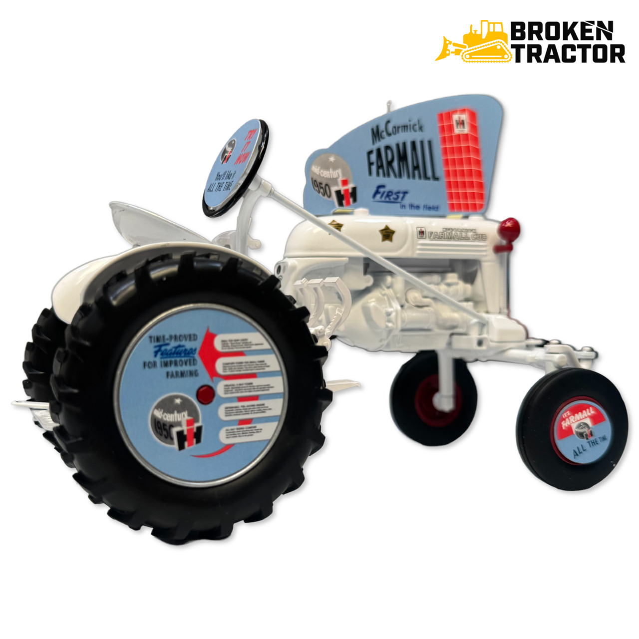 Farmall Cub Red Demonstrator Tractor | 1950 Specs & Parts In